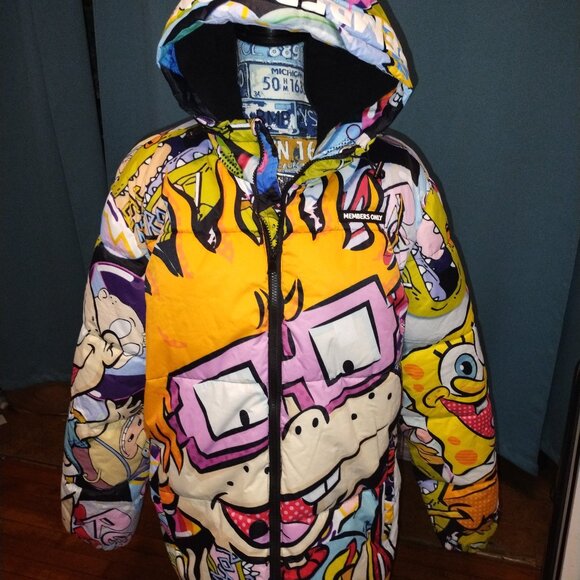 Members Only | Jackets & Coats | Rare Members Only X Nickelodeon ...